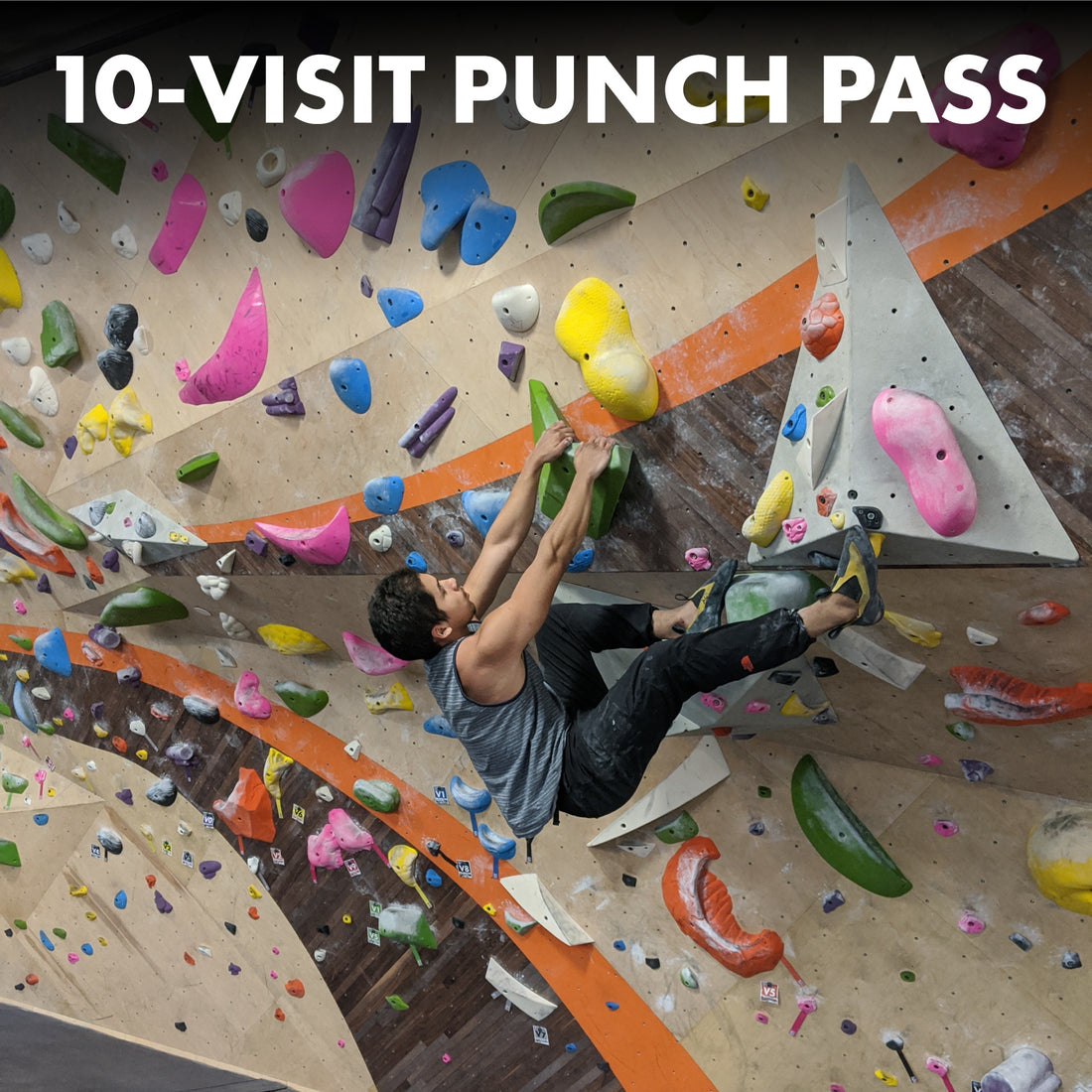 10 Punch Pass – Rock Spot Climbing